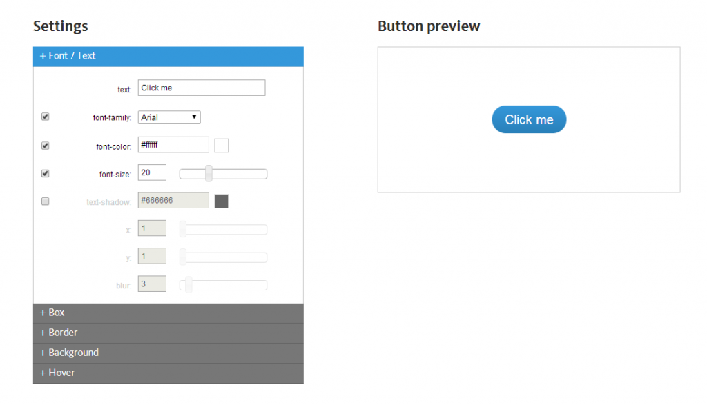 Creare Pulsanti e Bottoni Online